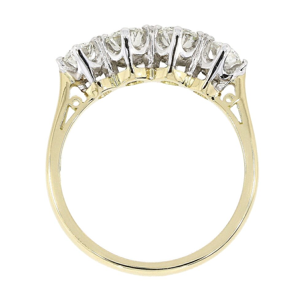 18ct Four Diamonds Graduated Rings - Wilkinson Jewellers